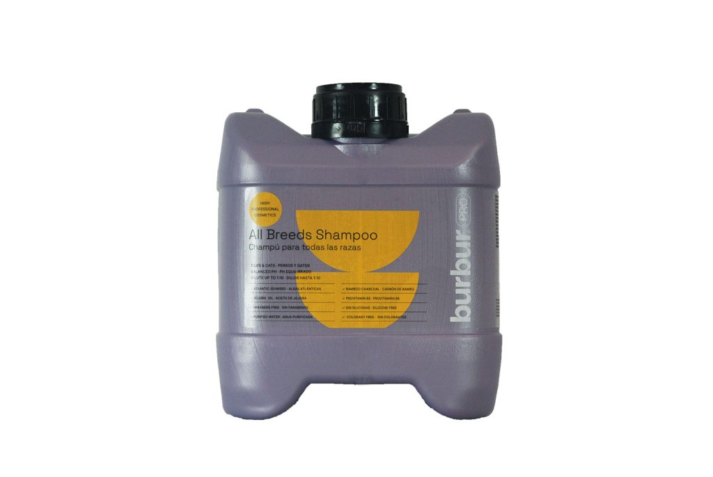 BURBUR PRO CHAMPÚ PARA TODAS LAS RAZAS 5en1 3800ml - Burbur